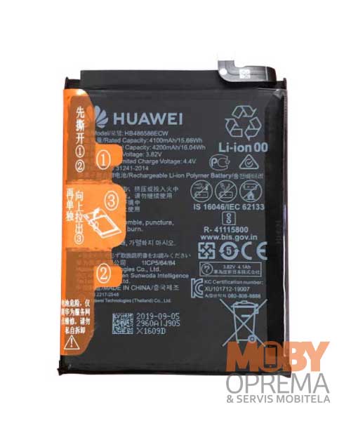 Huawei P40 Lite originalna baterija HB486586ECW - MobyOprema.hr